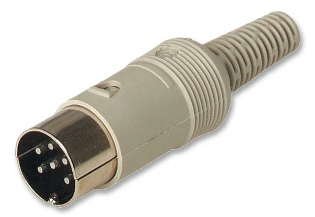 FICHE DIN MALE 6 BROCHES A SOUDER CONNECTEUR 6 PIN Marque: HIRSCHMANN EUR 4,99 - PicClick FR