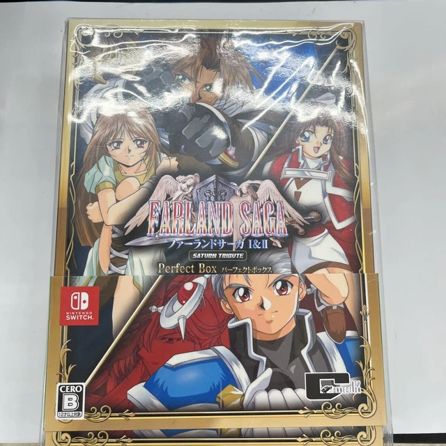 SHRINK INCLUDED FARLAND Saga I Ii Saturn Tribute Special Edition ...