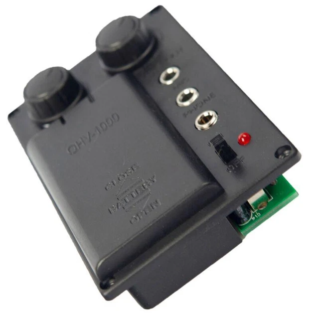 FOR ELECTRIC VIOLIN Piezo Pickup EQ Preamp Kit for Fiddle Replacement £ ...