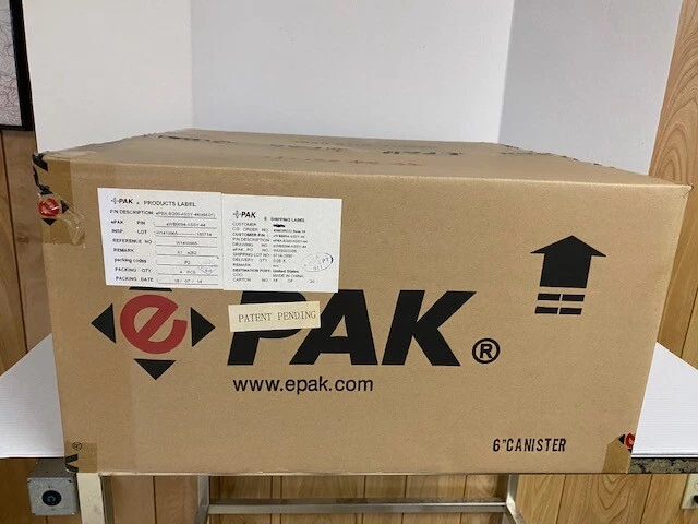 EPAK 200 MM (8") Wafer TRÄGER Aufbewahrungsbox, ePBX-8/200-BAUGRUPPE-44, NEU 4ER BOX EUR 176,91 ...