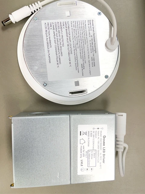 GOVEE SMART RECESSED Lighting 4 Inch, Wi-Fi Bluetooth Direct Connect ...