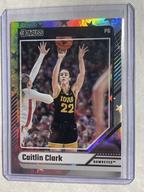 CAITLIN CLARK 2024 Panini Caitlin Clark Collection #9 Donruss Pointed ...