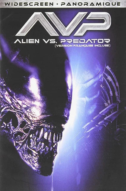 ALIEN VS. PREDATOR AVP (DVD, 2005, Bilingual Widescreen Version) $2.19 ...