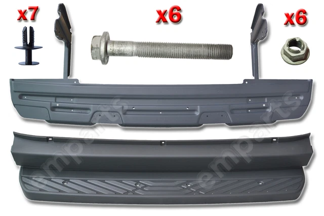FOR MERCEDES SPRINTER Rear Back Metal Step Plus Plastic Cover 2006 ...