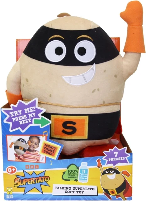 SUPERTATO, TALKING TEDDY Bear Toy, From the book & CBeebies Series ...