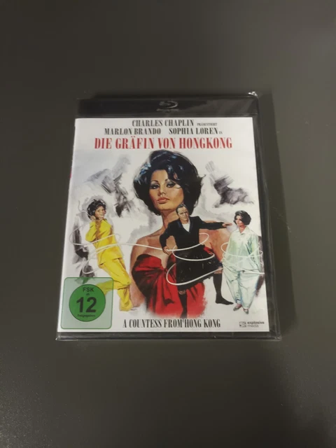 DIE GRÄFIN VON Hong Kong Blu Ray Selten Rar Ovp Marlon Brando Sophia ...