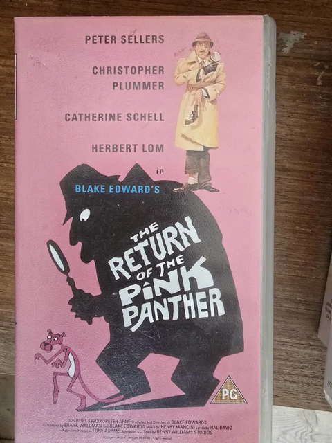 THE RETURN OF The Pink Panther VHS £1.29 - PicClick UK