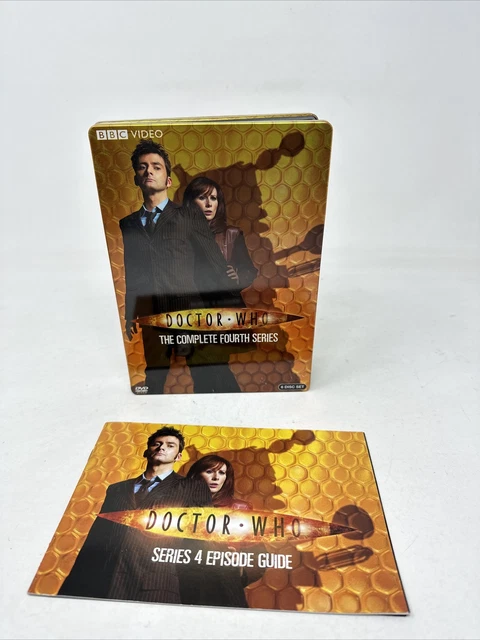 DOCTOR WHO THE Complete Fourth 4 Series - 6-Disc Sci-Fi DVD Box Set NEW ...