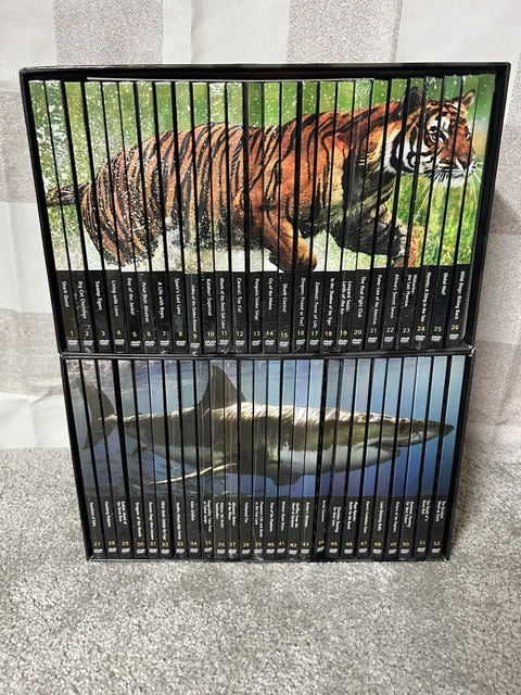 NATURAL KILLERS PREDATORS Close Up 52 X DVD All Sealed Bar 1 Full Set ...