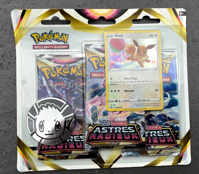 CARTE POKEMON BOOSTER Tripack Tri-Pack Astres Radieux Epee Bouclier ...