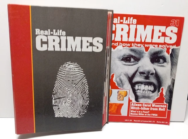 REAL-LIFE CRIMES MAGAZINE 1990s Volume Issue 16-30 True Crime In Binder ...