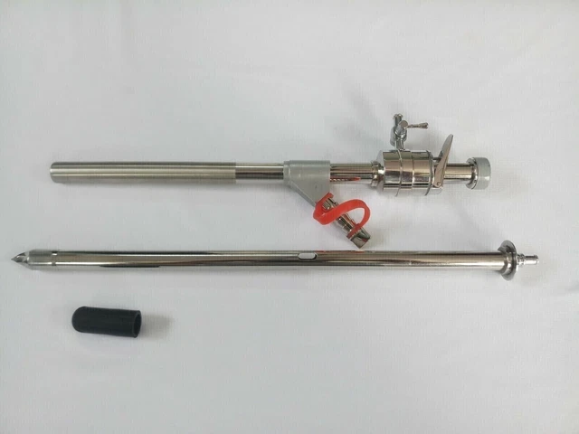 LAPAROSCOPIC HYDATID CYST Trocar Cannula 10mm Dual Inlets Surgical ...