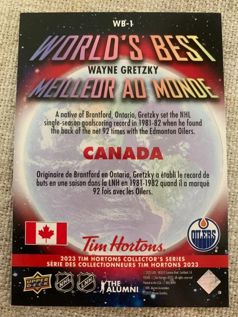 2023 TIM HORTONS Legends Wayne Gretzky $76.00 - PicClick CA
