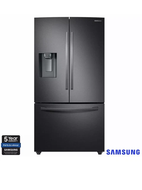 SAMSUNG RF23R62E3B1 91CM Frost Free American Fridge Freezer Black ...