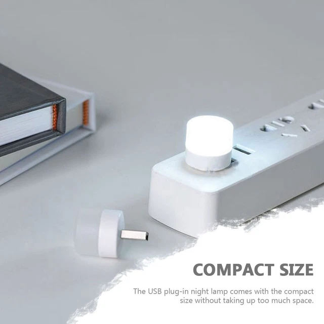 4PCS USB SMALL Night Light Bedroom Bed Night Light Car Usb for £7.98 ...