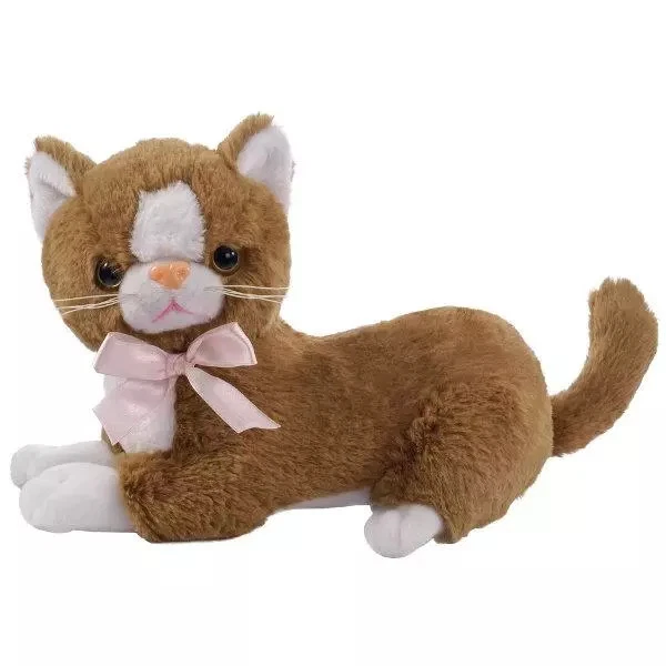 BRĄZOWY KOT FLICO z kokardą 34cm Beppe £11.00 - PicClick UK