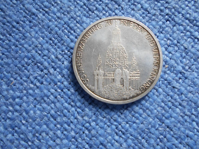GEDENKMÜNZE 10 DM - 50 JAHRE MAHNUNG ZU FRIEDEN UND VERSÖHNUNG - 1995 EUR 6,00 - PicClick DE