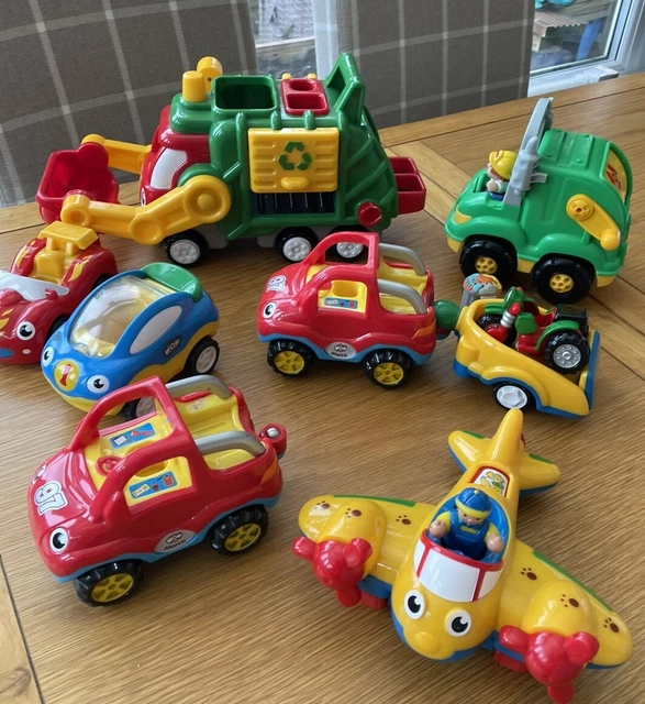 BABY TODDLER WOW Toy Car Bundle (garbage Truck, Cars , Plane Jeep ...