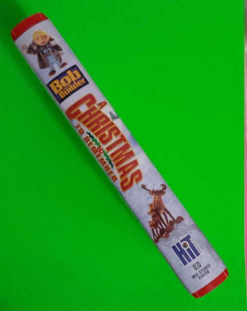 BOB THE BUILDER A Christmas To Remember VHS 2003 Clamshell Holiday ...