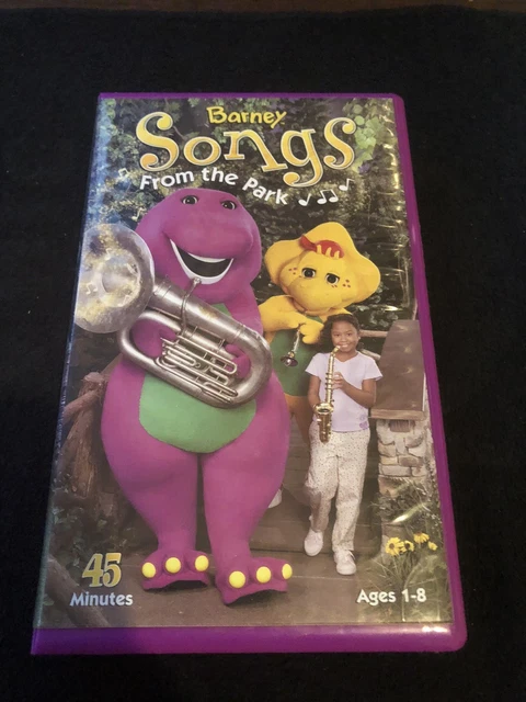 BARNEY FRIENDS - Songs From The Park (VHS, 2003) Unsealed £9.74 ...
