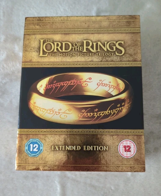 THE LORD OF the Rings Extended edition blu-ray boxset £37.12 - PicClick UK