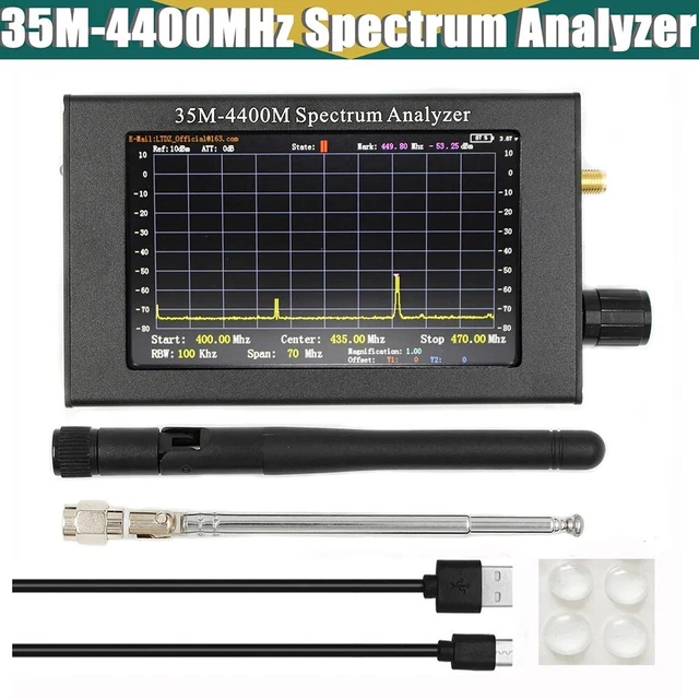 PREMIUM HANDHELD SPECTRUM Analyzer for WalkieTalkie and Toy Remote ...