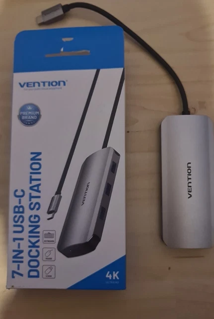 VENTION 7-IN-1 USB Type C Dock with 4K HDMI USB 3.0 USB C works for ...
