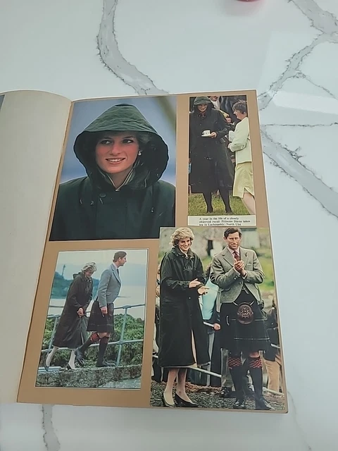 VINTAGE ROYAL FAMILY Scrap Book Newspaper Magazine Clippings 1985 1986 ...