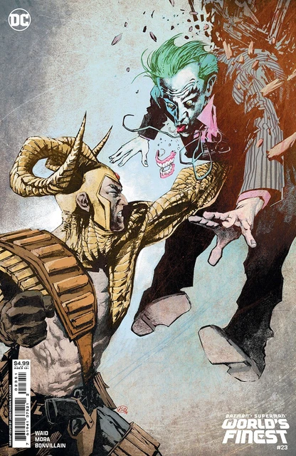 CARTA BATMAN SUPERMAN Worlds Finest #23 variante Jason Shawn Alexander ...