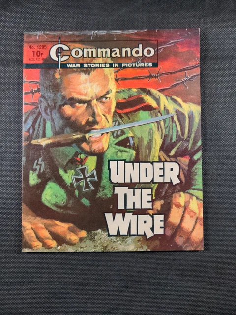 COMMANDO COMIC ISSUE Number 1295 Under The Wire EUR 5,21 - PicClick IT