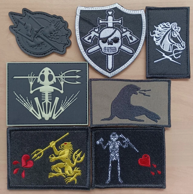 ECUSSON MORALE PATCH tactical navy seals commando marine spécial forces ...