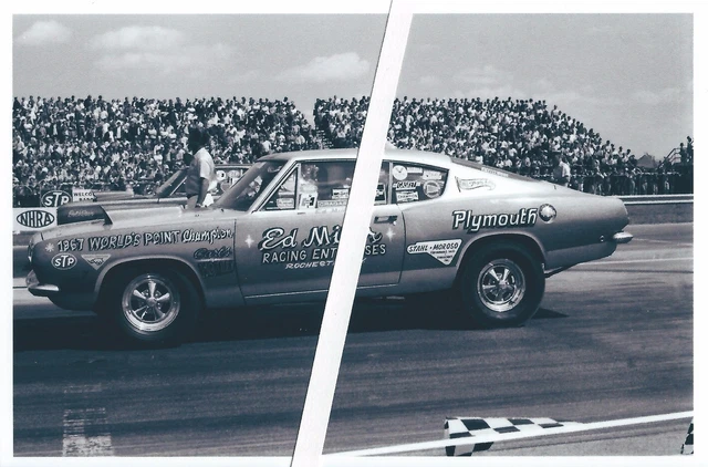 1960S NHRA DRAG Racing-Ed Miller's 1968 426 HEMI 'CUDA vs HEMI Dodge ...