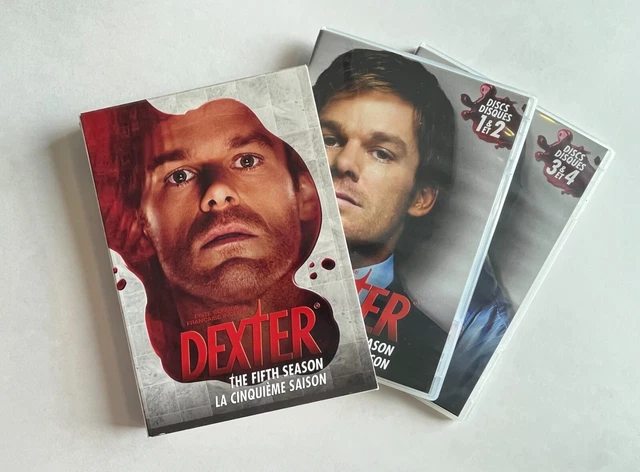 DEXTER - SEASON 5 DVD Set - Disc 1, 2, 3 &4 - Good Working Condition $5 ...