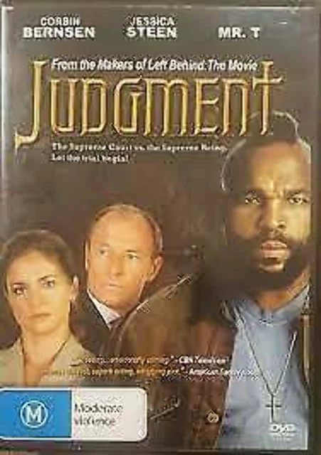 JUDGMENT RARE DELETED Dvd Corbin Bernsen Mr. T & Jessica Steen Court ...