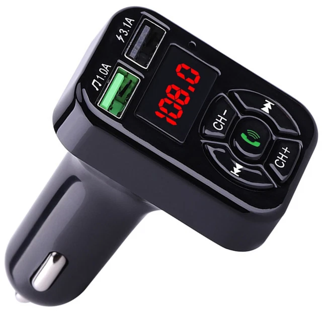 CAR MP3 PLAYER MP3 Transmitter Portable MP3 Player Wireless Radio ...