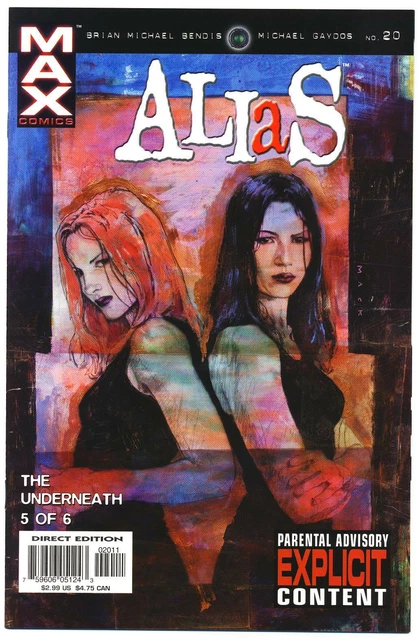 ALIAS #20 NM, Jessica Jones, Brian Michael Bendis, Marvel Comics 2003 ...