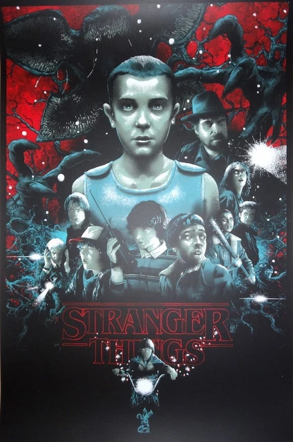 VANCE KELLY - Stranger Things Poster Print Mondo Artist £113.06 ...