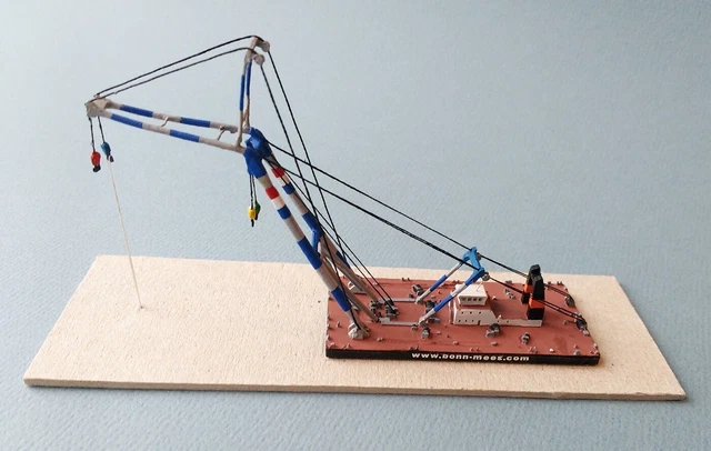 MATADOR (III) Floating Crane - Rhenania Junior RJ 50 - 1:1250 Waterline ...