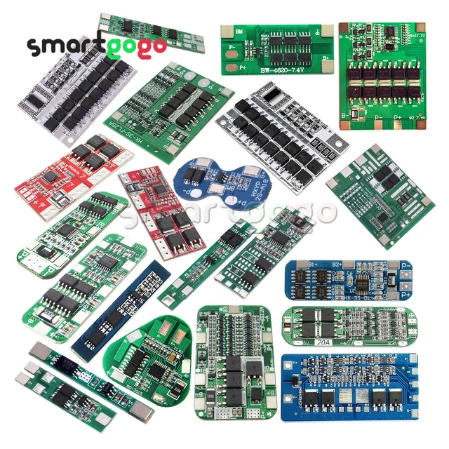 2/3/4/6S PACKS BMS PCB Protection Board For Li-ion Lithium Battery ...