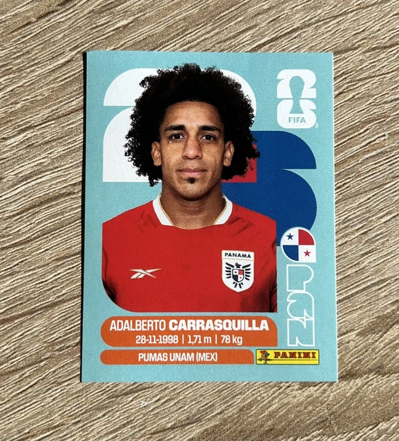 PANINI FIFA WORLD Cup 2026 Sticker PAN 12 Adalberto Carrasquilla Panama ...