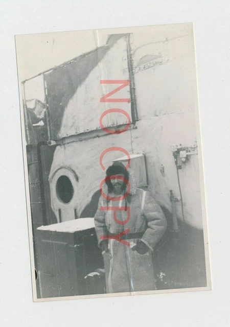 FOTO WK II Schnellboot S 46 Matrose in Winterfell Uniform #37 EUR 34,90 ...
