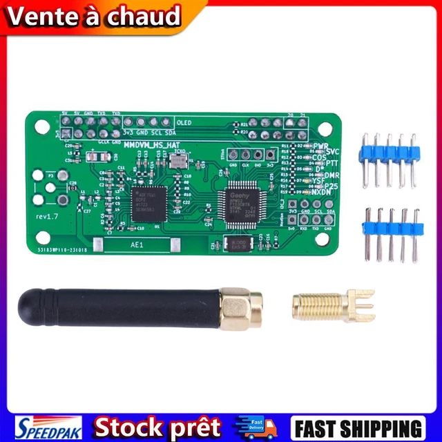 MMDVM HOTSPOT BOARD with Antenna MDVM Hotspot RF Board for Raspberry Pi ...