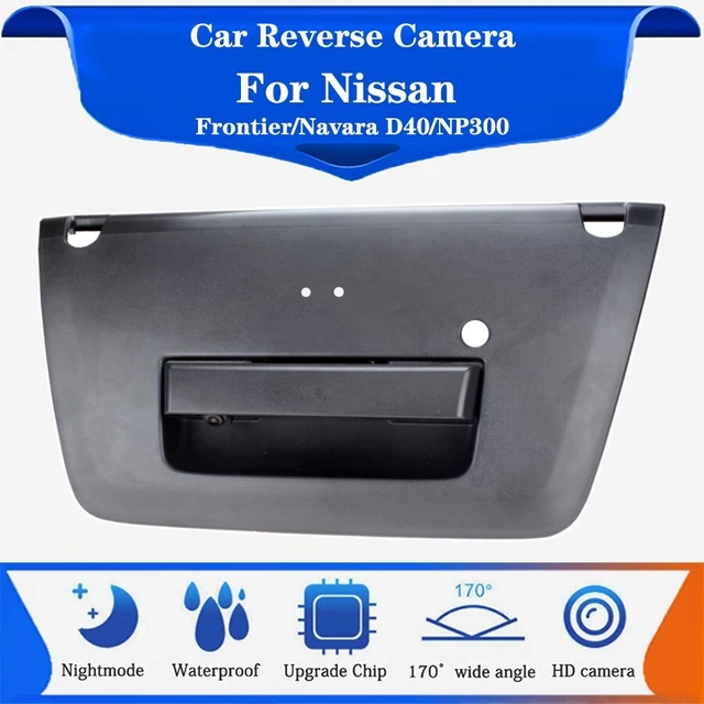 REVERSING CAMERA FOR Nissan Navara NP300 Frontier Boot Handle Rear View ...