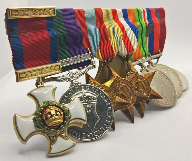RARE WW2 DSO medals Group Captain Howie Middle East service Royal Air ...