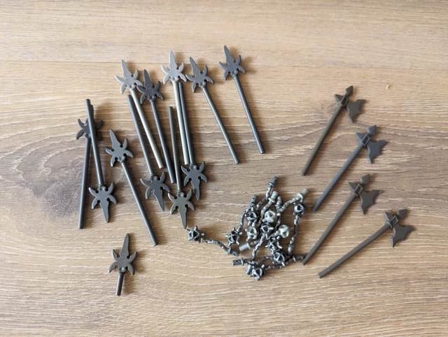 LEGO CASTLE KNIGHTS Kingdoms Minifigure Weapons Spiked Flail Mace ...