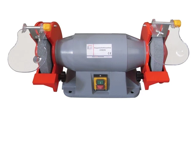 HOLZMANN DOPPELSCHLEIFMASCHINE DSM 200 Schleifmaschine Doppelschleifer ...