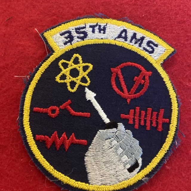 1960S-70S USAF Patch: 35th AMS Squadron - Twill $14.04 - PicClick CA