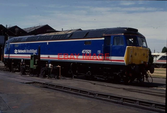 PHOTO CLASS 47 Loco No 47521 Network South East Livery £1.70 - PicClick UK