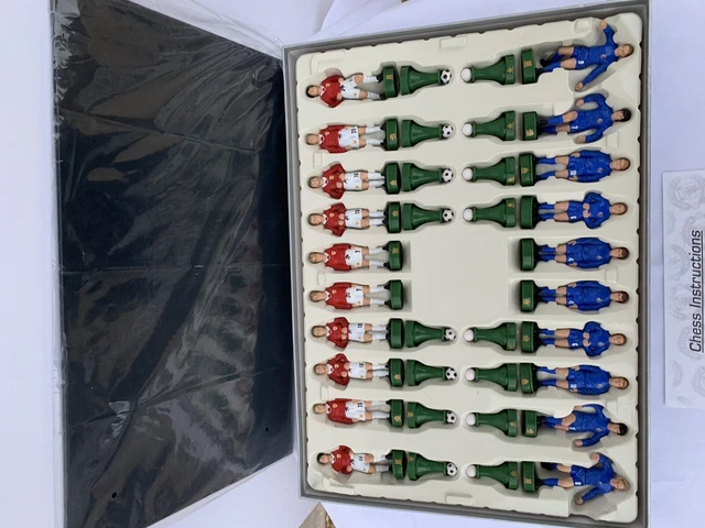 RARE VINTAGE MANCHESTER United Chess Set European Champions 1968 v 1999 ...