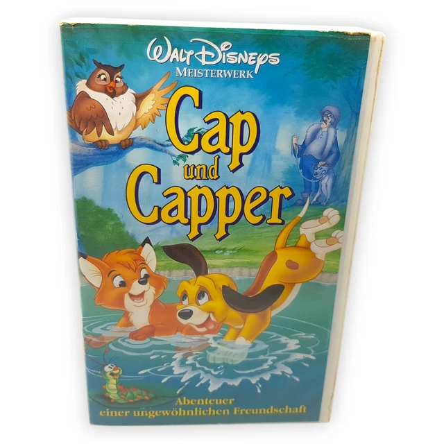 CAP UND CAPPER VHS Kassette Walt Disney Meisterwerk Abenteuer ...